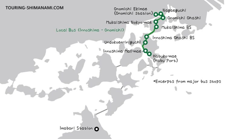 Local Bus and Highway Bus Routes Along the Shimanami Kaido | Shimanami ...